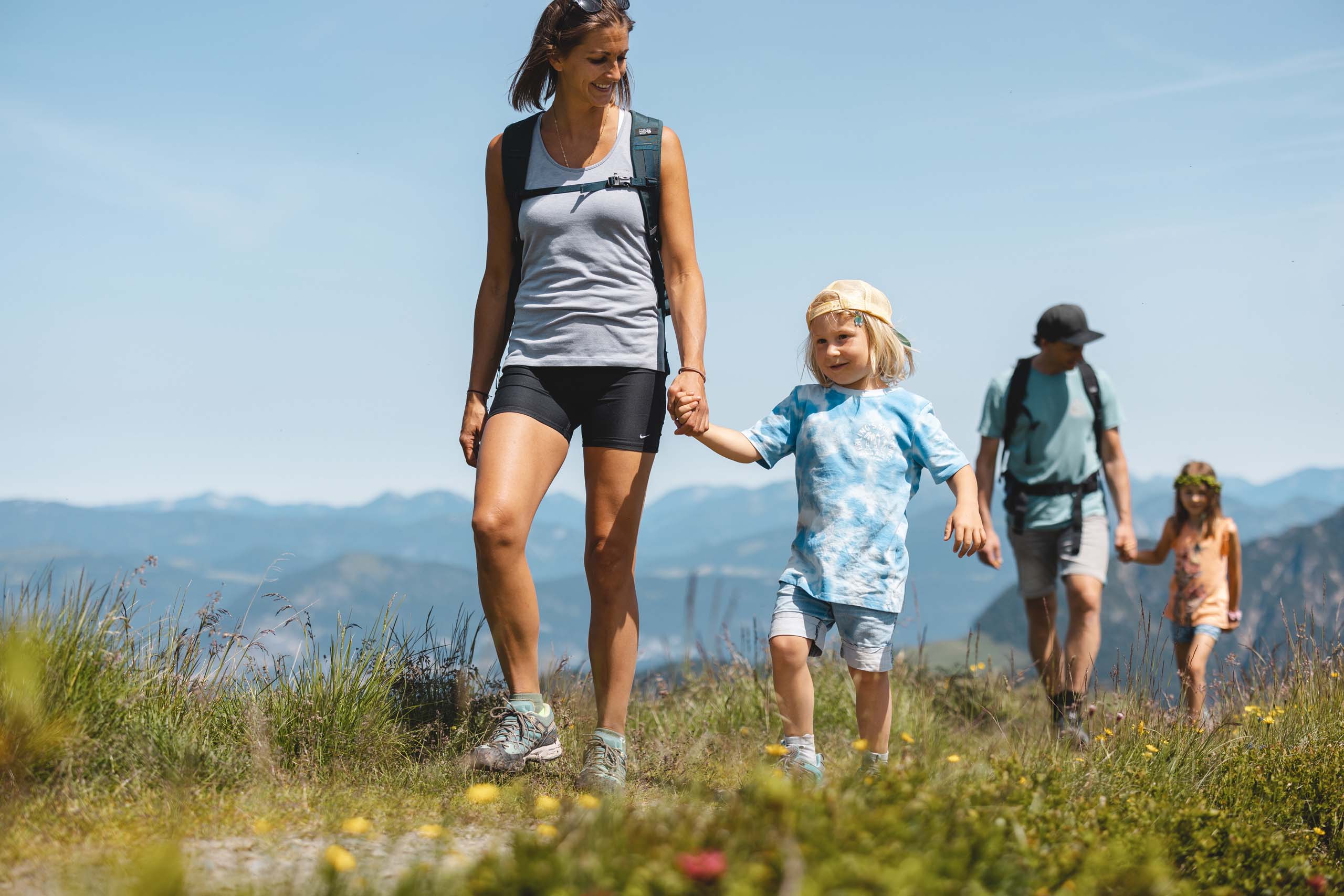 Austria: hiking with children