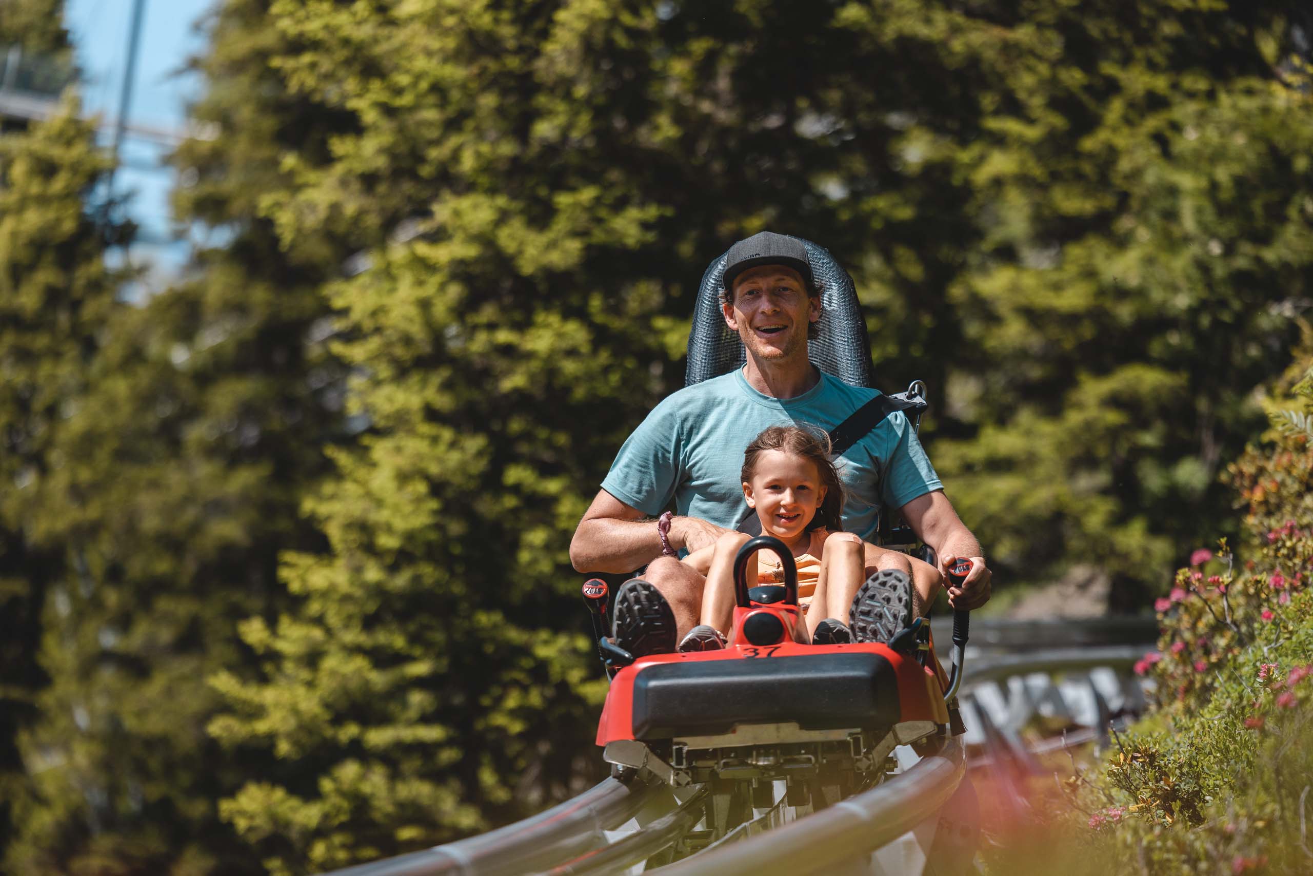 Outdoor action in Alpbachtal